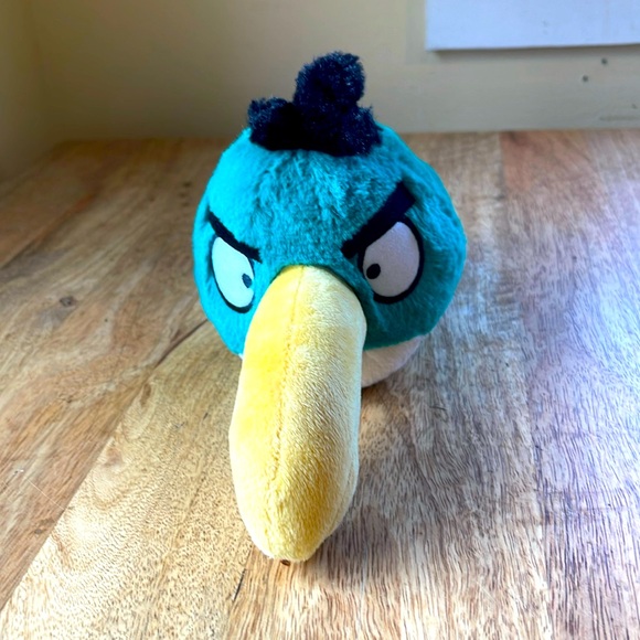 Toys | Angry Birds Hal Toucan Green Bird Plush 5 | Poshmark
